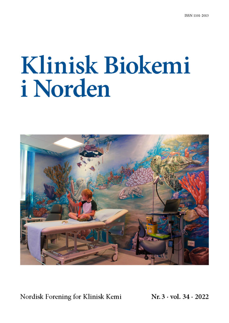 Klinisk Biokemi i Norden - Nr. 3, vol. 34, 2022 - NFKK